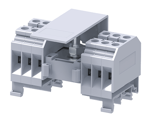 CDB6 – Modular Distribution Blocks with 6 sq.mm Output connections and ...